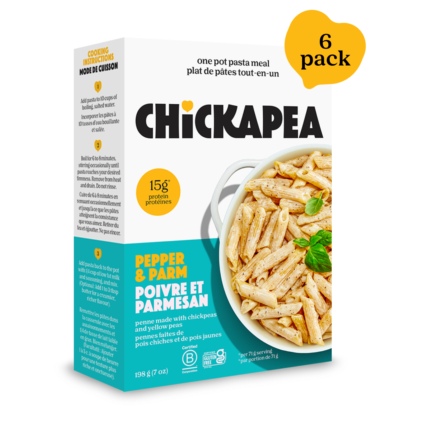 One Pot Pepper & Parm (6 pack) – Chickapea